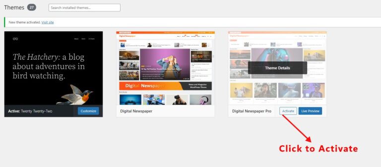 Digital Newspaper – Blazetheme Documentation
